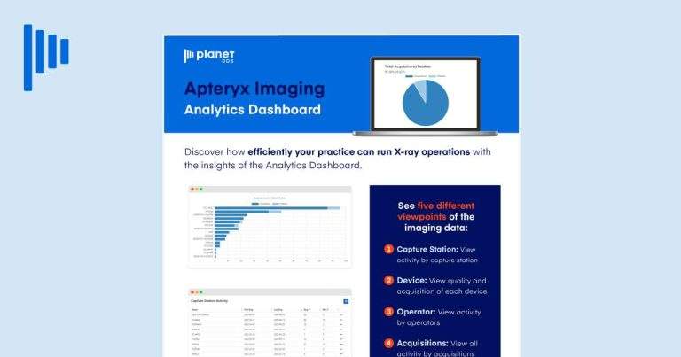Apteryx Imaging Analytics Dashboard - Planet DDS