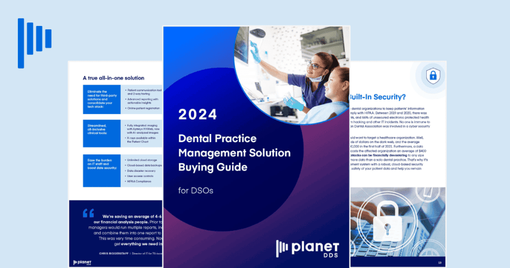 Denticon Dental Practice Management Software - Planet DDS
