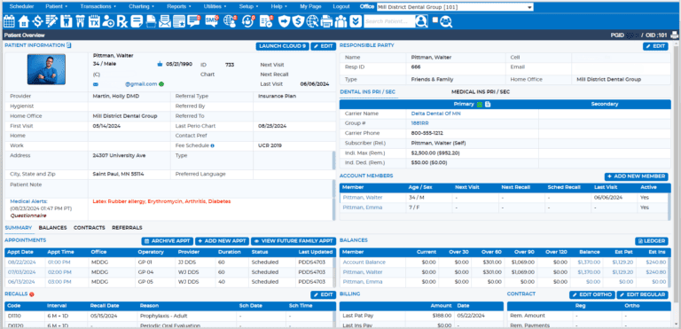 Denticon Dental Practice Management Software - Planet DDS