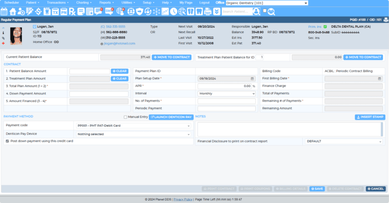 Denticon Dental Practice Management Software - Planet DDS