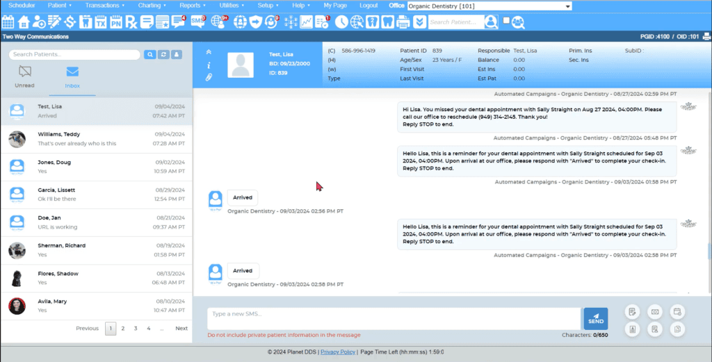 Denticon Dental Practice Management Software - Planet DDS