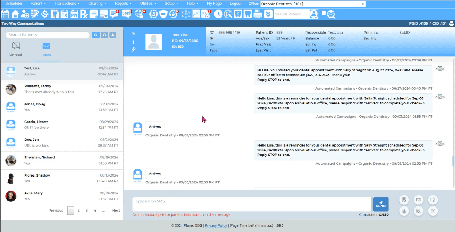 Denticon Dental Practice Management Software - Planet DDS