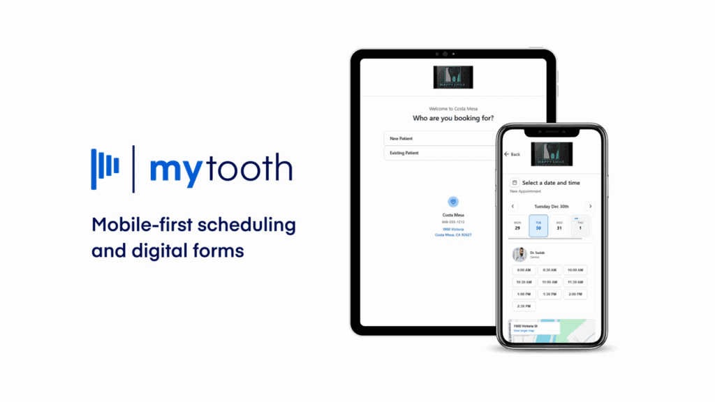 MyTooth - Dental Patient Self-Scheduling and Digital Forms - Planet DDS